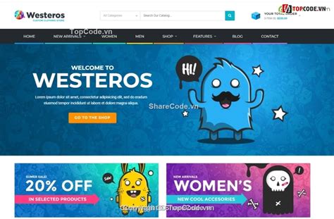 Template Website B N Qu N O Ho C Th Ng M I I N T Html Css Javascript