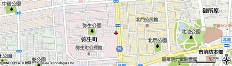 静岡県掛川市弥生町233の地図 住所一覧検索｜地図マピオン