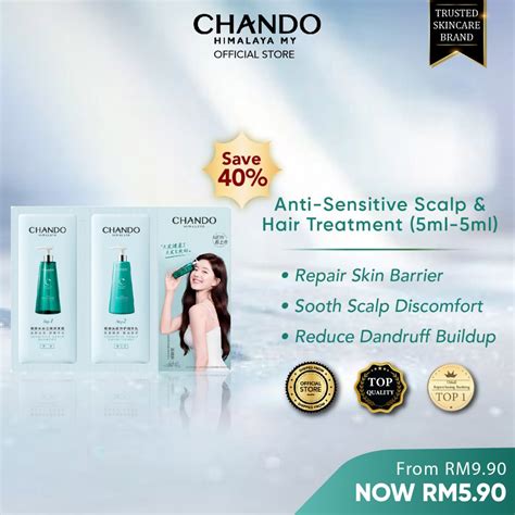 CHANDO Himalaya Anti Sensitive Scalp Hair Treatment Shampoo Sachet