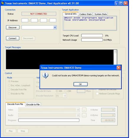 Getting Started Guide Dm6437 Processors Forum Processors Ti E2e Support Forums
