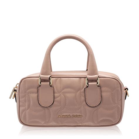 Handbag Tiny 01 Vitello Nude Anna Cori