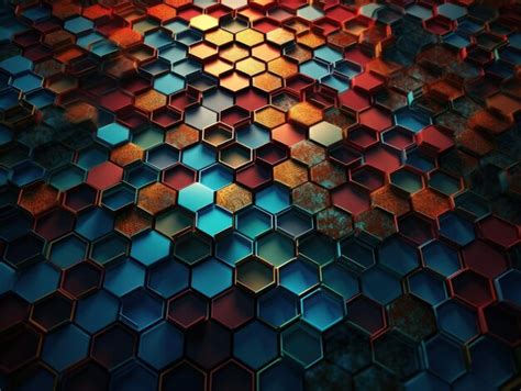 Premium Ai Image Colorful Abstract Background Organic Shapes Abstract