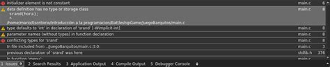 linux Error al implementar generación aleatoria de números en C