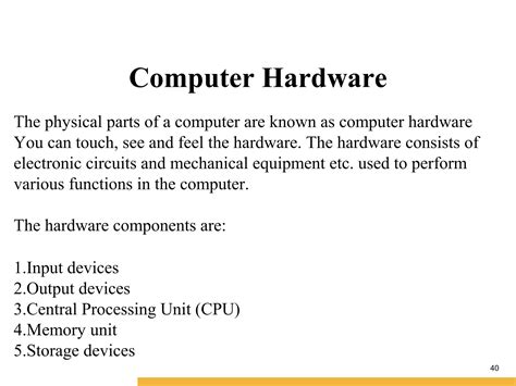 Basic Of Computer Introduction World Of Computers Ppt