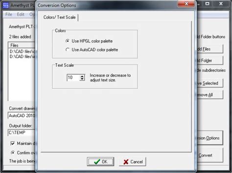 How To Convert PLT To DWG With Amethyst PLT DWG