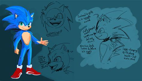 Sonic Redesign By Keyblack Art On Deviantart