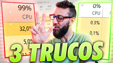 3 Trucos Para OPTIMIZAR CPU BOOST PROCESSOR CPU SPEED YouTube