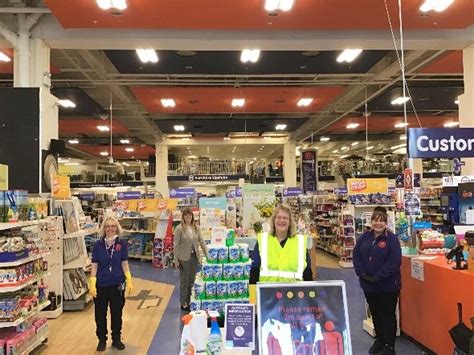 The Range And Iceland Store Team Shout Out Brewery Romford