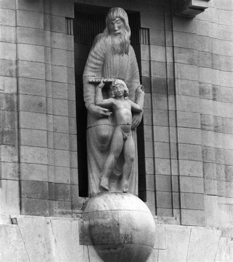 Man Damages Bbc Headquarters Statue With Hammer Bbc News