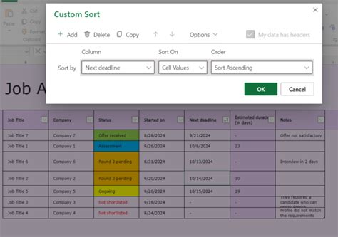 How To Create An Excel Job Application Tracker ClickUp