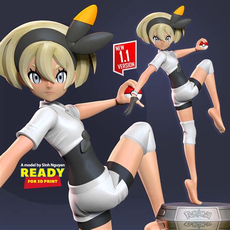3d File Bea Pokemon Fanart・3d Printing Design To Download・cults