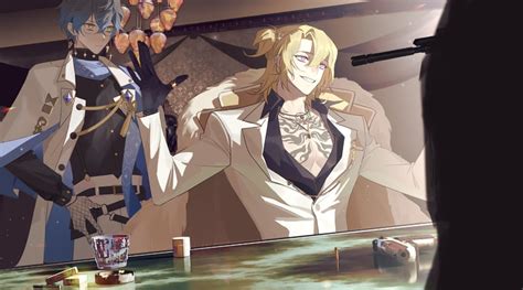 Ike Eveland And Luca Kaneshiro Nijisanji And 1 More Drawn By Dutiao