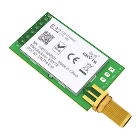 Ebyte E Series Manual Pdf Download Manualslib