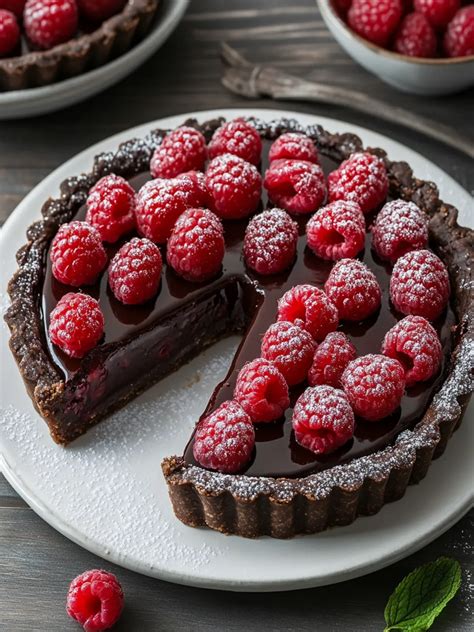 Ultimate Chocolate Raspberry Tart A Delicious Indulgence