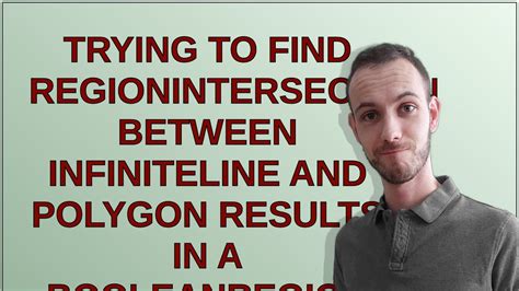 Mathematica Trying To Find Regionintersection Between Infiniteline And