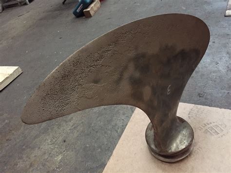 HIGH SPEED FERRY PROPELLER CAVITATION DAMAGE REPAIR