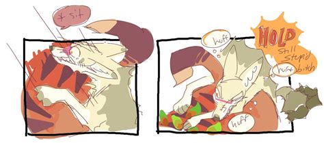 Rule 34 Canid Canine Canis Comic Dialogue Domestic Dog Duo Elemental