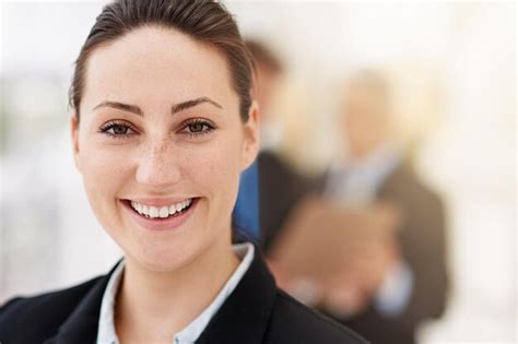 Premium Photo Happy Portrait And Woman In Office With Professional