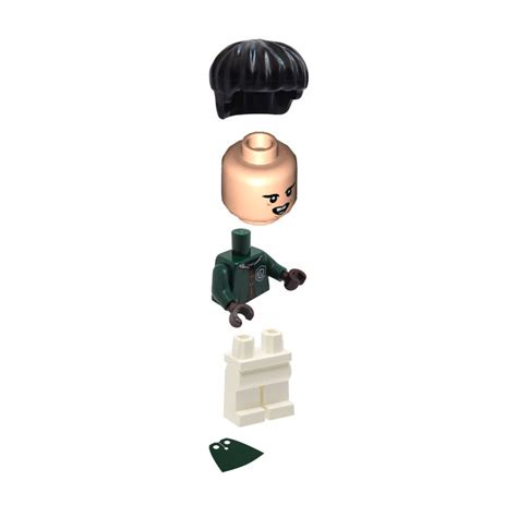 Lego Marcus Flint With Slytherin Quidditch Uniform With Robe Minifigure