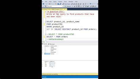 Sql Interview Question 233 Sql Mysql Oracle Interview Shorts