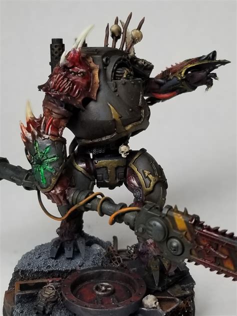 Kitbashed Daemon Prince Rchaos40k