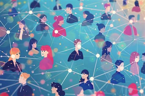visualize ai chatbots connecting users with peer s generative ai
