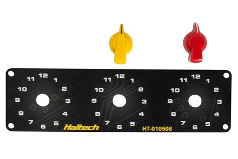 Shop Haltech Triple Switch Panel Kit Ht 010510