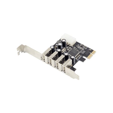 Pci E To 4 Ports Usb 20 Converter Card Pcie Usb20 Adapter Card