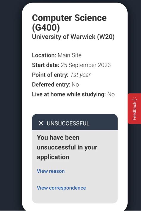 Rejected From Cs Warwick 4a And 9999999877 Gcse R 6thform