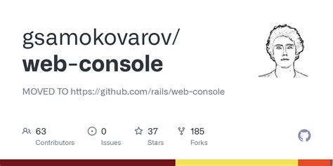 Github Gsamokovarovweb Console Moved To Railsweb Console