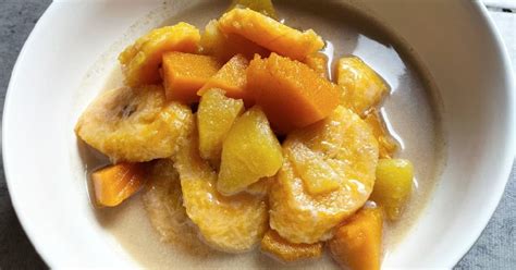 Resep Kolak Pisang Ubi Labu Kuning Oleh Fania Rjn Cookpad