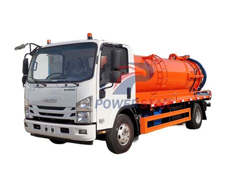 Camión Aspirador Por Vacío Isuzu Nkr Más Vendido En China Powerstar