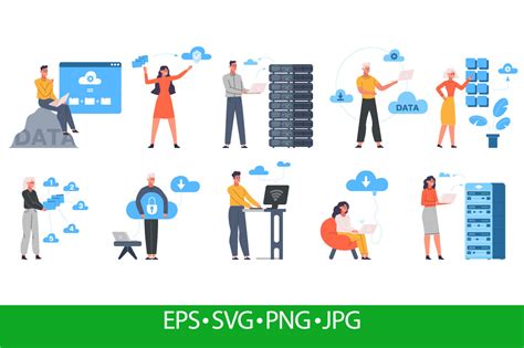 Cloud Engineering Data Storage Clould Graphic By Winwinartlab