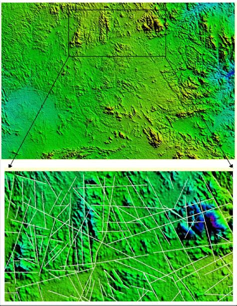An Example Of How Dem Used For Lineaments Extraction Download Scientific Diagram