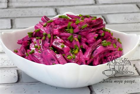 Sałatka Z Gotowanych Buraków Dieta Moja Pasja