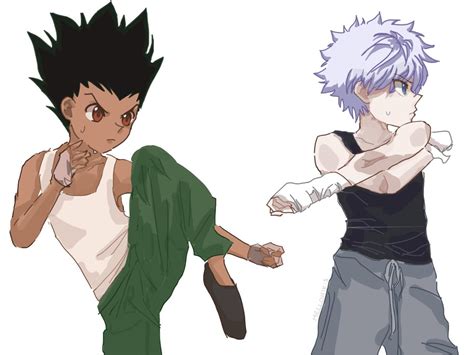 Killua Zoldyck On His Journey Fanart Rhunterxhunter