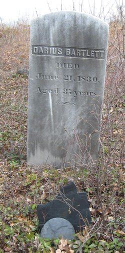 Darius Bartlett 1793 1830 Find A Grave Memorial