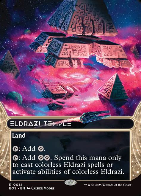 Eldrazi Temple Land Cards Mtg Salvation