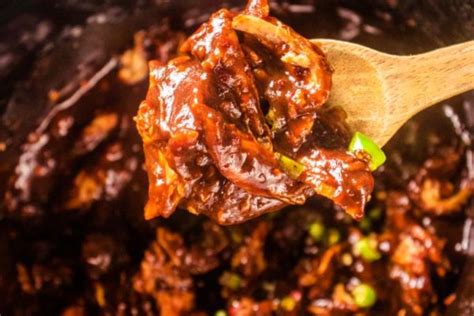 Honey Bourbon Chicken In Crockpot Easy Slow Cooker Chicken Breast With