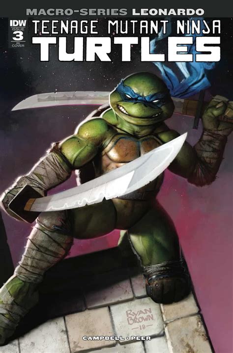 Tmnt Macro Series 03 Leonardo Idw Tmnt A Collection