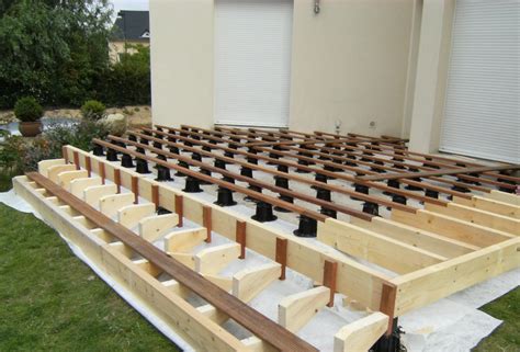 Terrasse En Bois Sur Terre Construire Une Terrasse En Bois Sur Un Sol