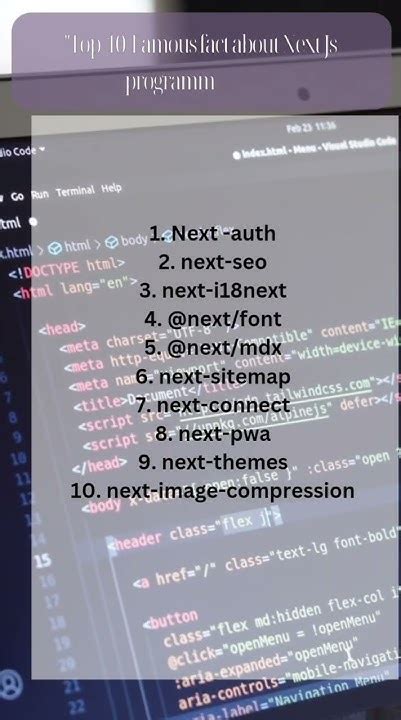 Top 10 Famous Facts About Next Js Programming 100 Coding Reels