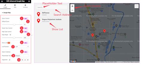 How To Use The Advanced Google Map Widget By Element Pack Pro