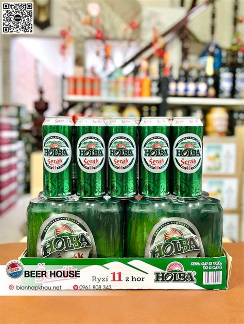 Bia Holba Serak 11 4.7% - Lon 500ml - Thùng 24 Lon