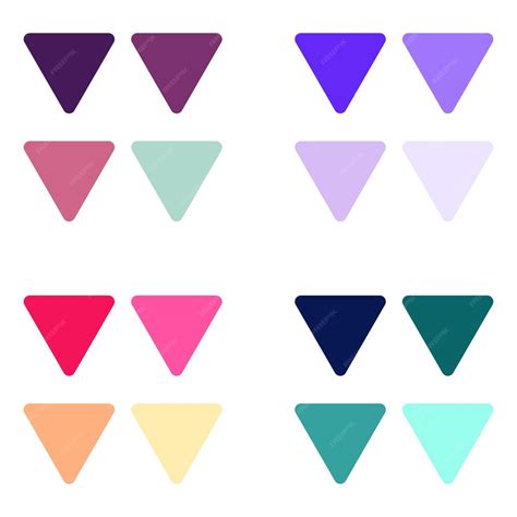 Premium Vector Abstract Color Palette
