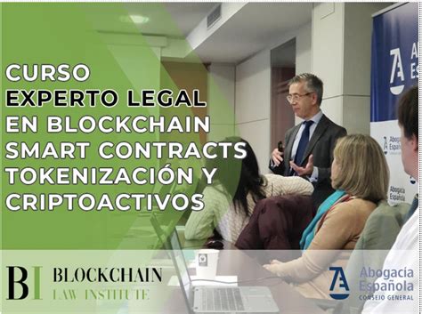 curso experto legal en blockchain smart contracts