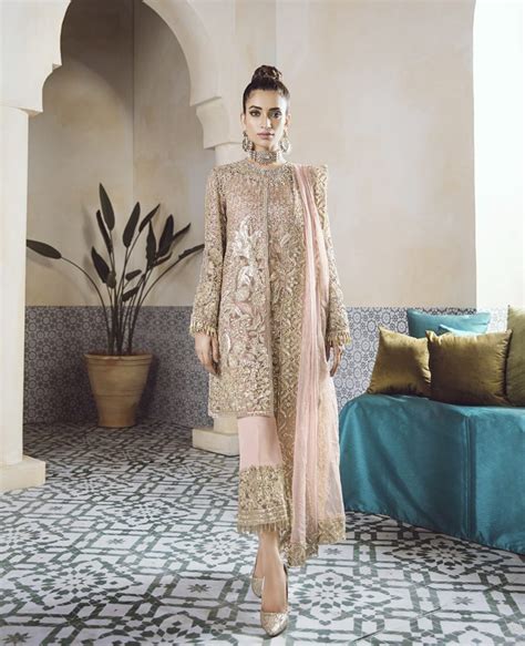 Pakistani Party Wear Embroidered Shirts 2025 26 Latest Designs
