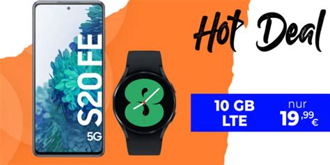 Samsung Galaxy S20 Fe 5g And Samsung Galaxy Watch4 Mit 10gb Lte Nur 1999