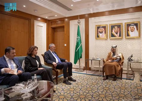 Saudi Foreign Minister Receives Unrwa Commissioner General