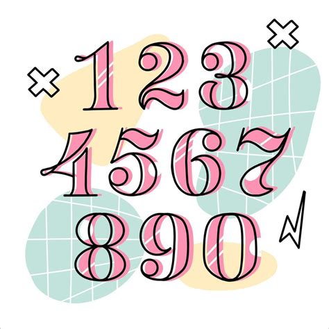 Fancy Numbers Fonts